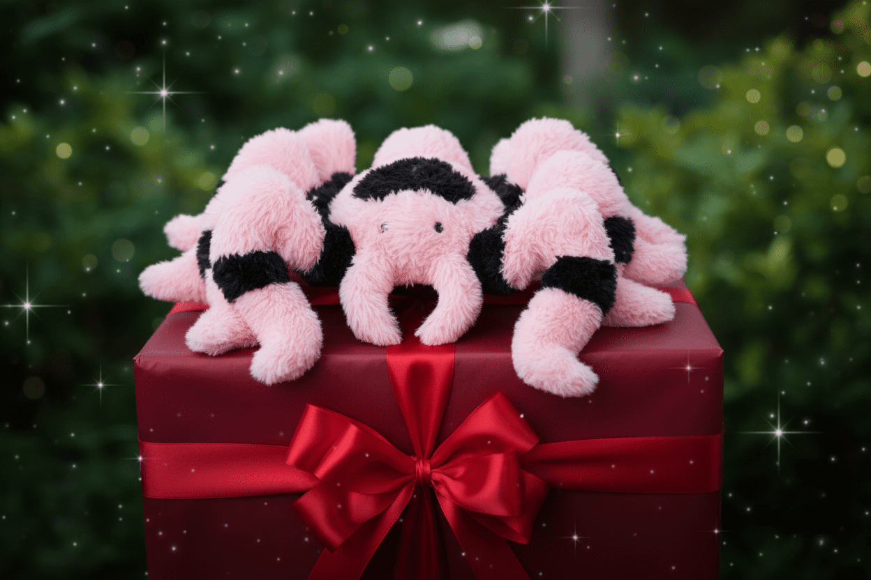 2026 New Valentine Tarantula Spider Plush 16-inch Modern Keepsake, Pink ...
