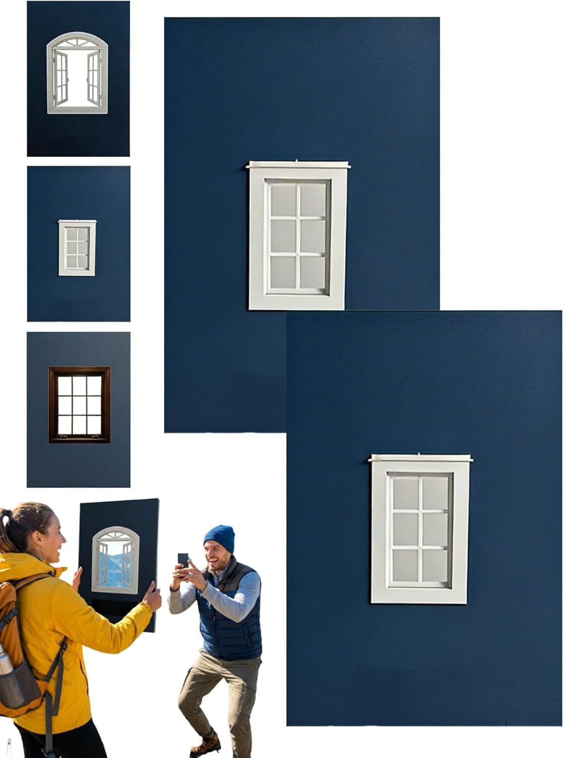 2026 New Window Frame Travel Photo Prop,Portable Outdoor Picture ...