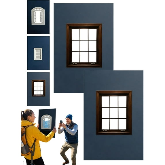 2026 New Window Frame Travel Photo Prop,Portable Outdoor Picture ...