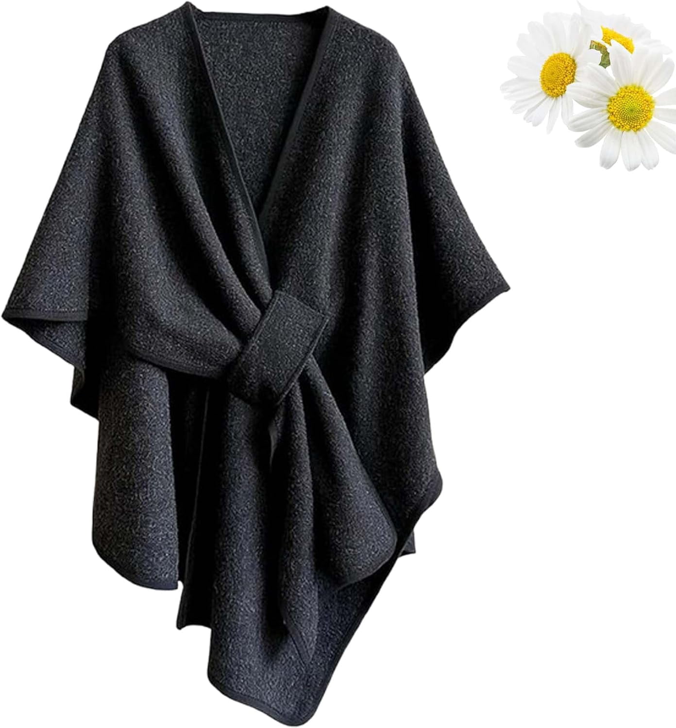 2026 New Winter Drape Shawl Wrap For Women's Elegant Knitted Shawl ...