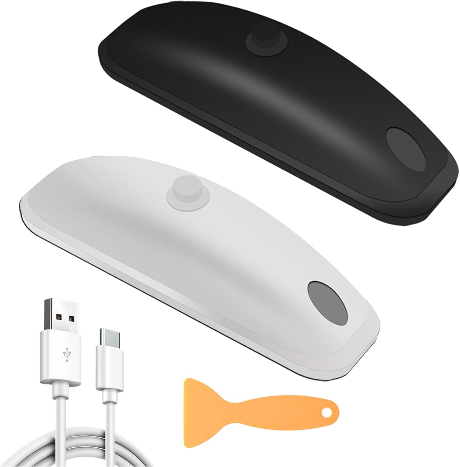 2026 New Wireless Vehicle Lights with Remote Control, USB Rechargeable ...