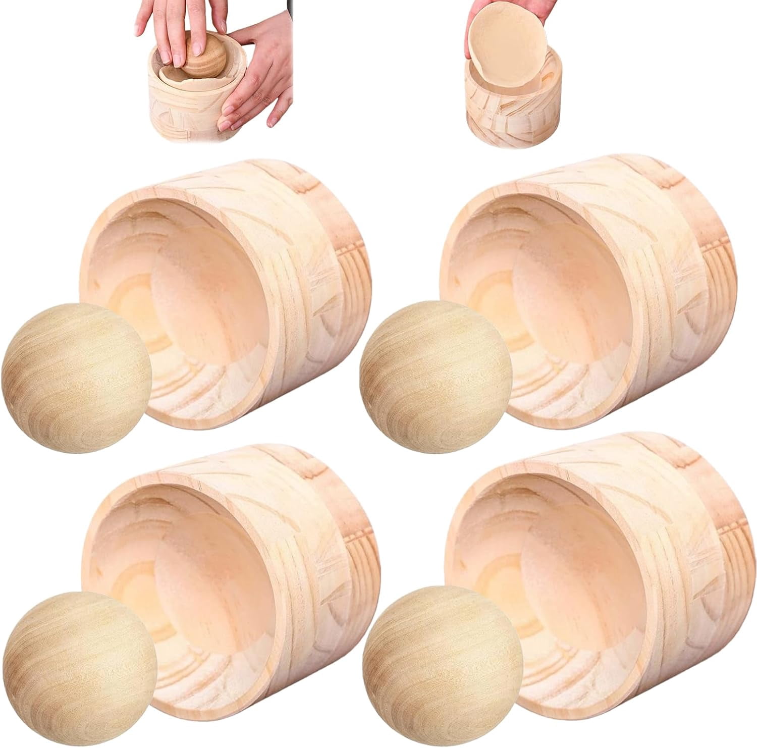 2026 New Wood Dumpling Maker, Dumpling Wrapper Maker, Mold and Ball ...