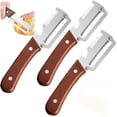 2026 New Wooden Peeler,Multifunctional Vegetable Peeler, Wooden Handle ...