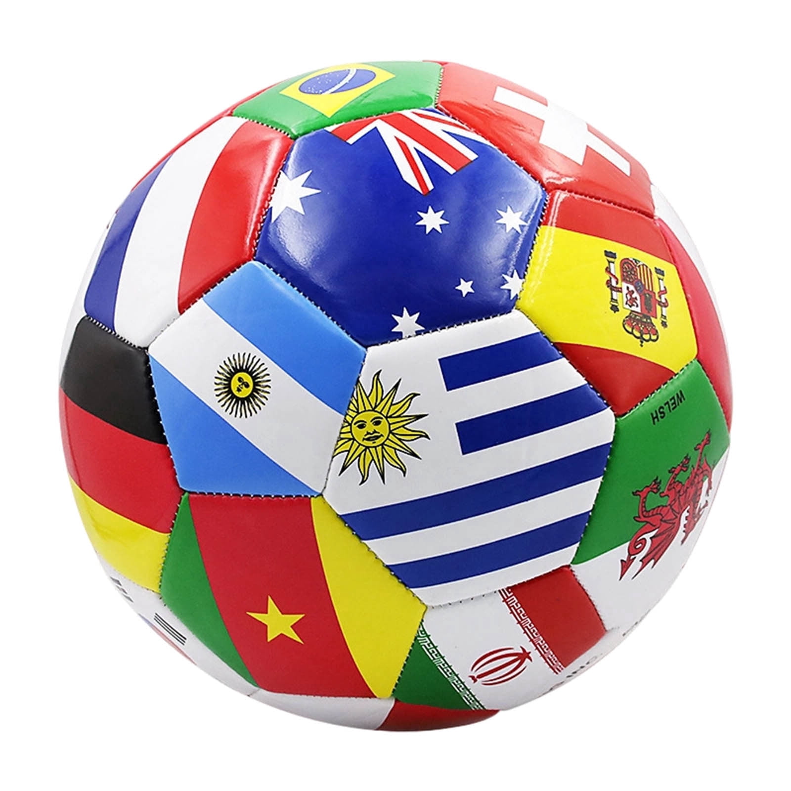 2026 New World Flag Soccer Ball Bulk With Pump Needle Multi-Country ...