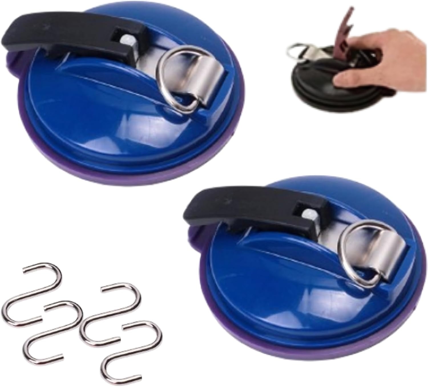 2026 New YONO Clip, Suction Cup Hanger, Multi-Purpose Strong Vacuum Hook, Car Mount Hook, No ...