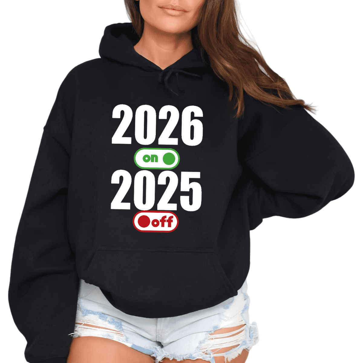 2026 New Year Celebration Print hoodie Sweatshirt Graphic Sweatshirt ...