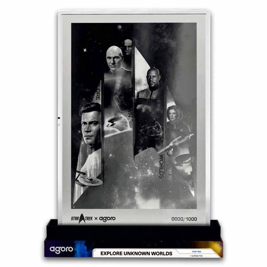 2026 Niue 1 oz Silver $2 Star Trek Captains Foil - Walmart.com