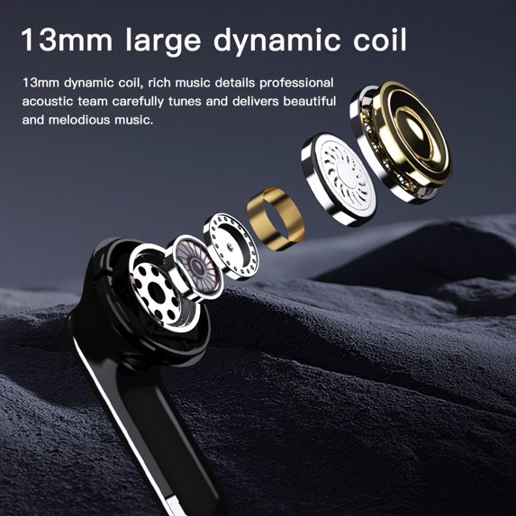 2026 Noise Cancelling In-Ear Earbuds, Rich Bass Stereo & Long Battery ...