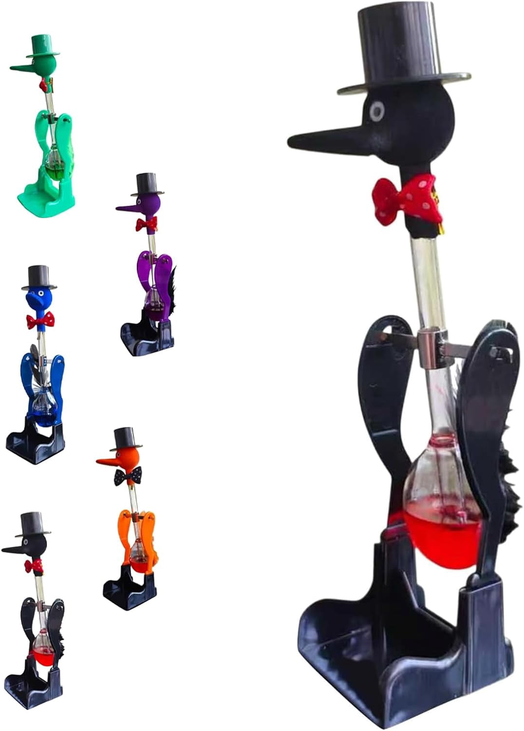 2026 Novelty Drinking Water Bird Toy - Drinking Bird Desk Toy Perpetual ...