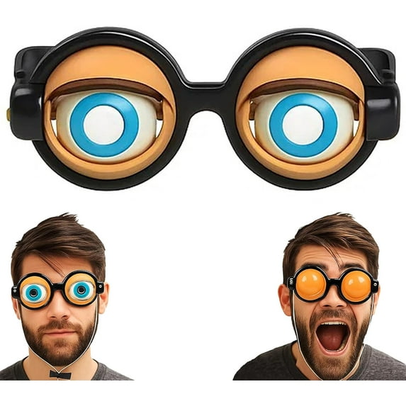2026 Now Winking Eye Glasses with Blink Mechanism - Novelty Party ...