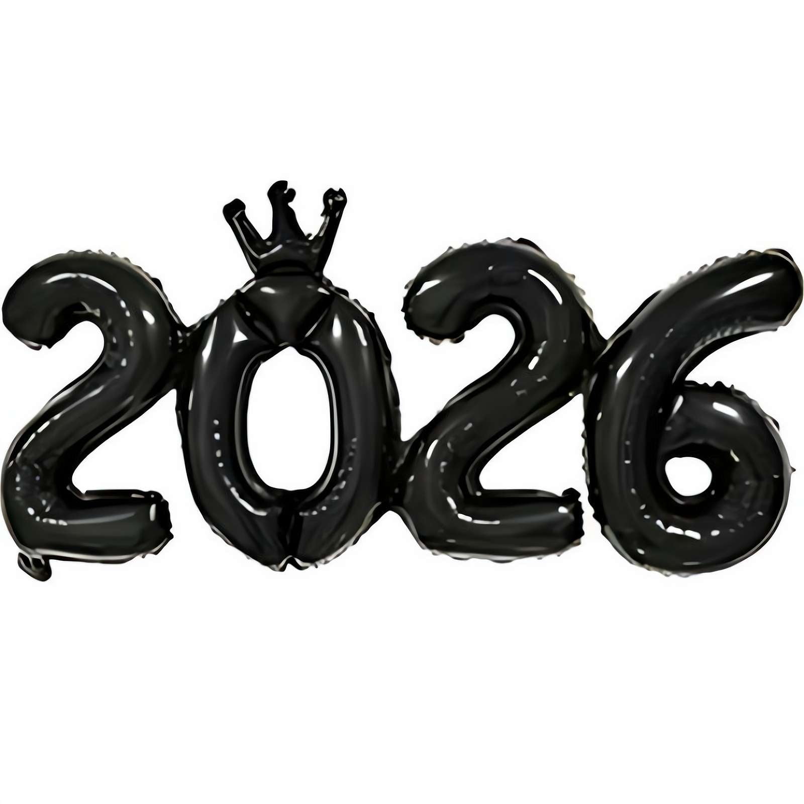 2026 Numbers Balloon, 2026 Decorations New Years, 40 Inch Balloon for ...