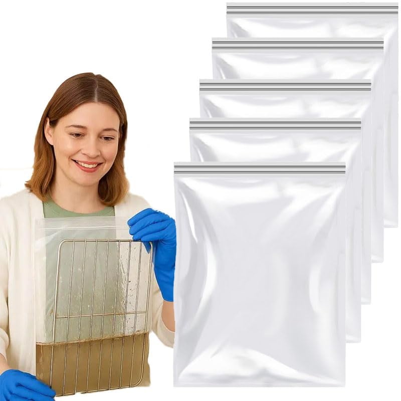 2026 Oven Rack Cleaning Bags, No Scrub Oven Rack Cleaner Bags, Reusable ...