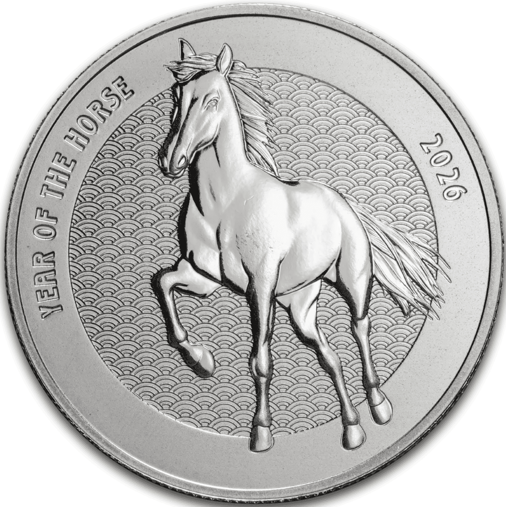 2026 Pamp Suisse Lunar Series 2 Year of the Horse 1 oz Silver Coin ...