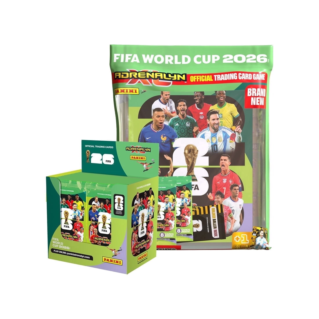 2026 Panini Adrenalyn XL FIFA World Cup Cards - Box & Starter Pack Set ...