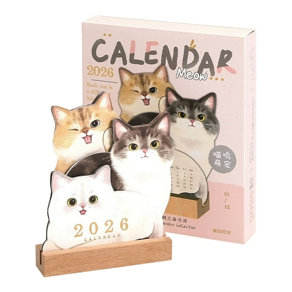Malianggg 3D Noteblock Calendar 2025: Unique Timepiece Desk Calendar ...