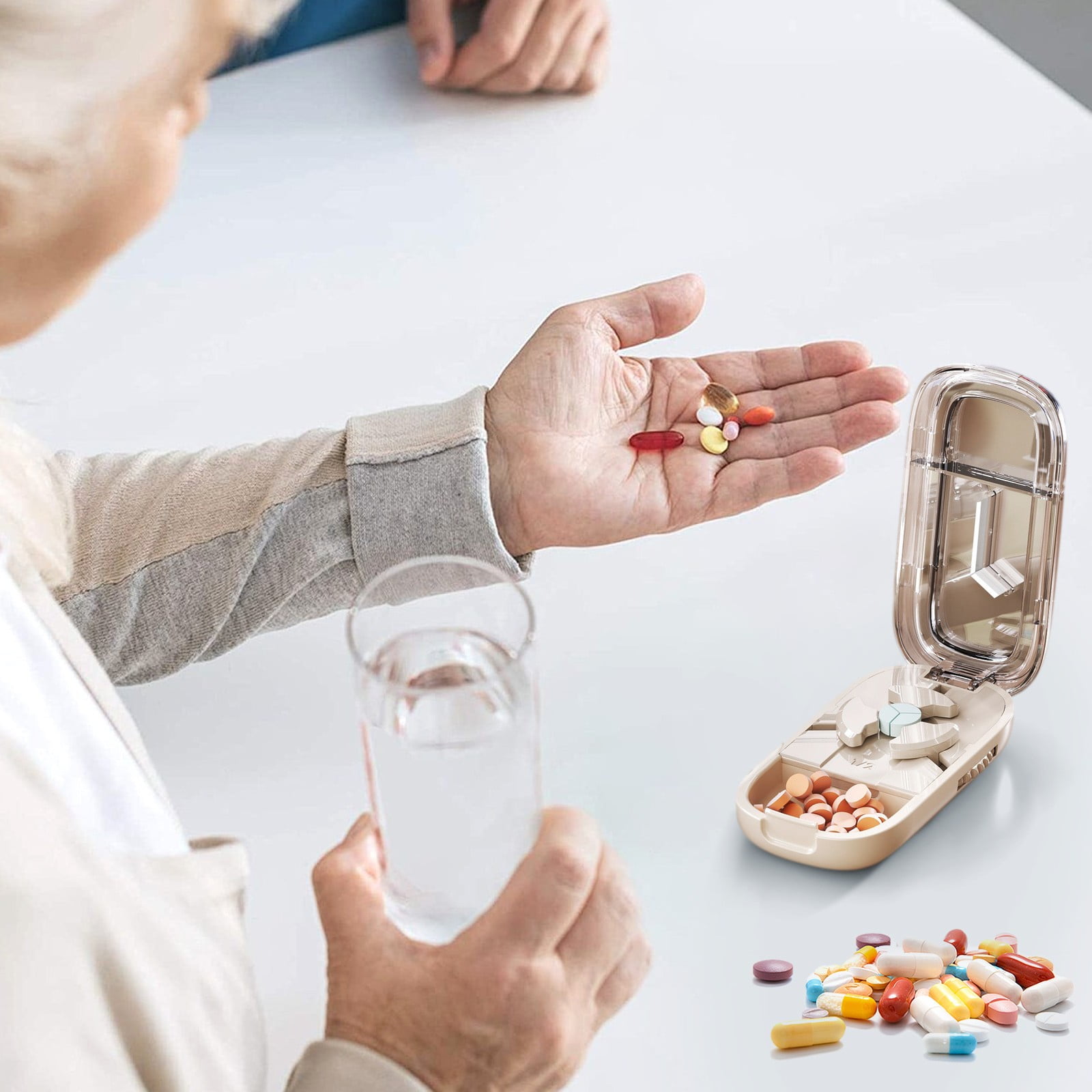 2026 Pill Cutter for Cutting Multiple Pills,1/2 1/3 Pill Splitter for ...