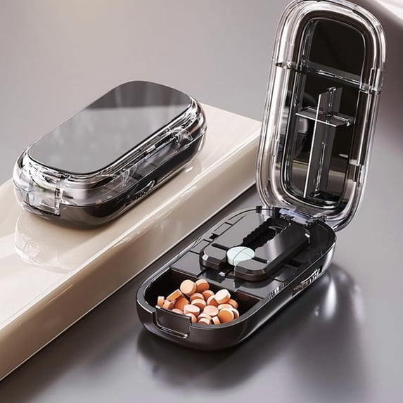 2026 Pill Cutter Splitter for Small and Tiny Pills, Accurate Multi-Pill ...