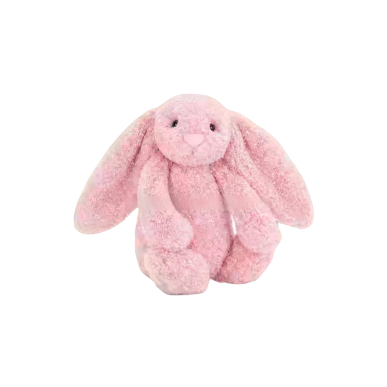 2026 Pink Glitter Bunny Plush Stuffed Animals, Easter Cartoon Toy Dolls ...