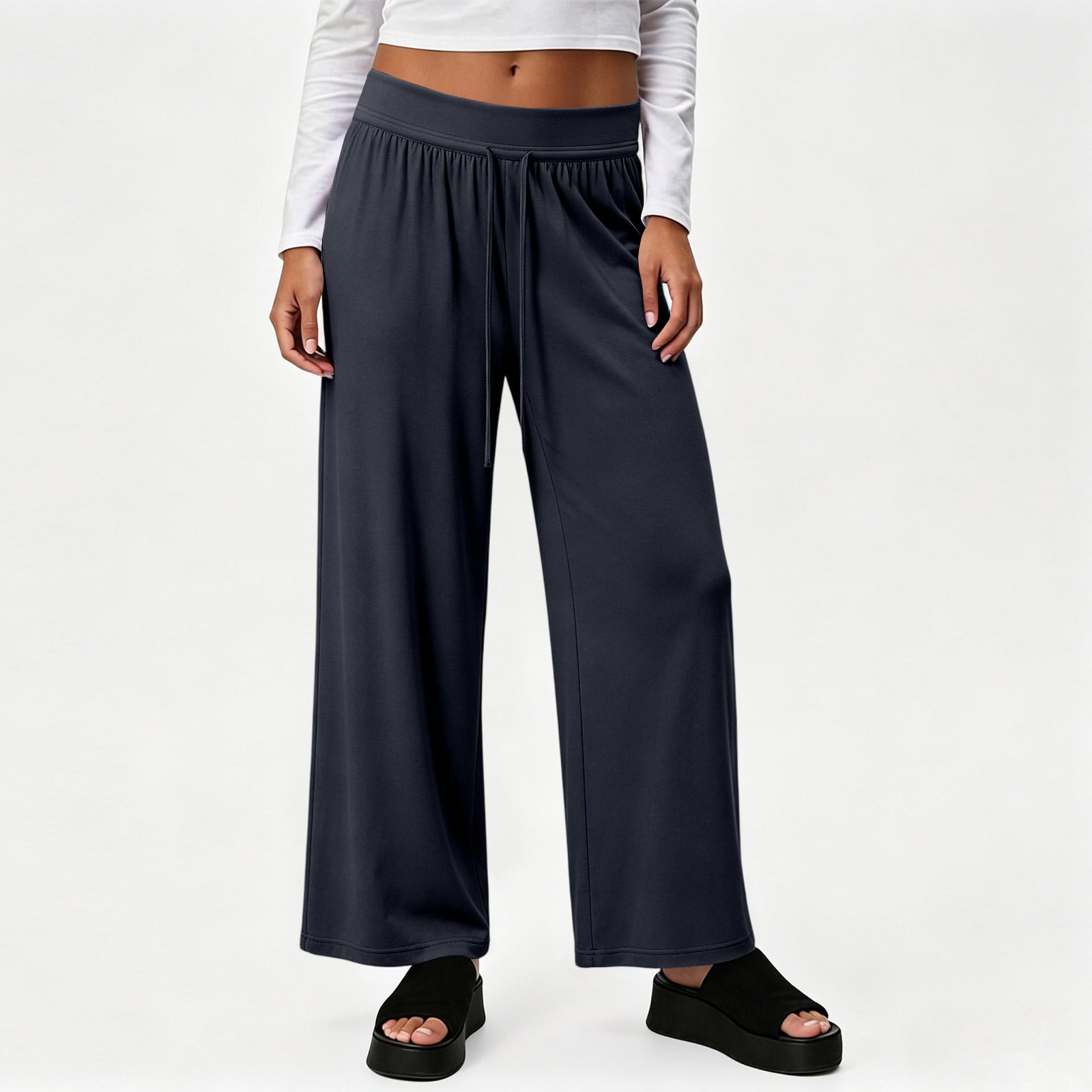 2026 Plain Women Pants, Breathable Trousers Collection Pants for Women ...