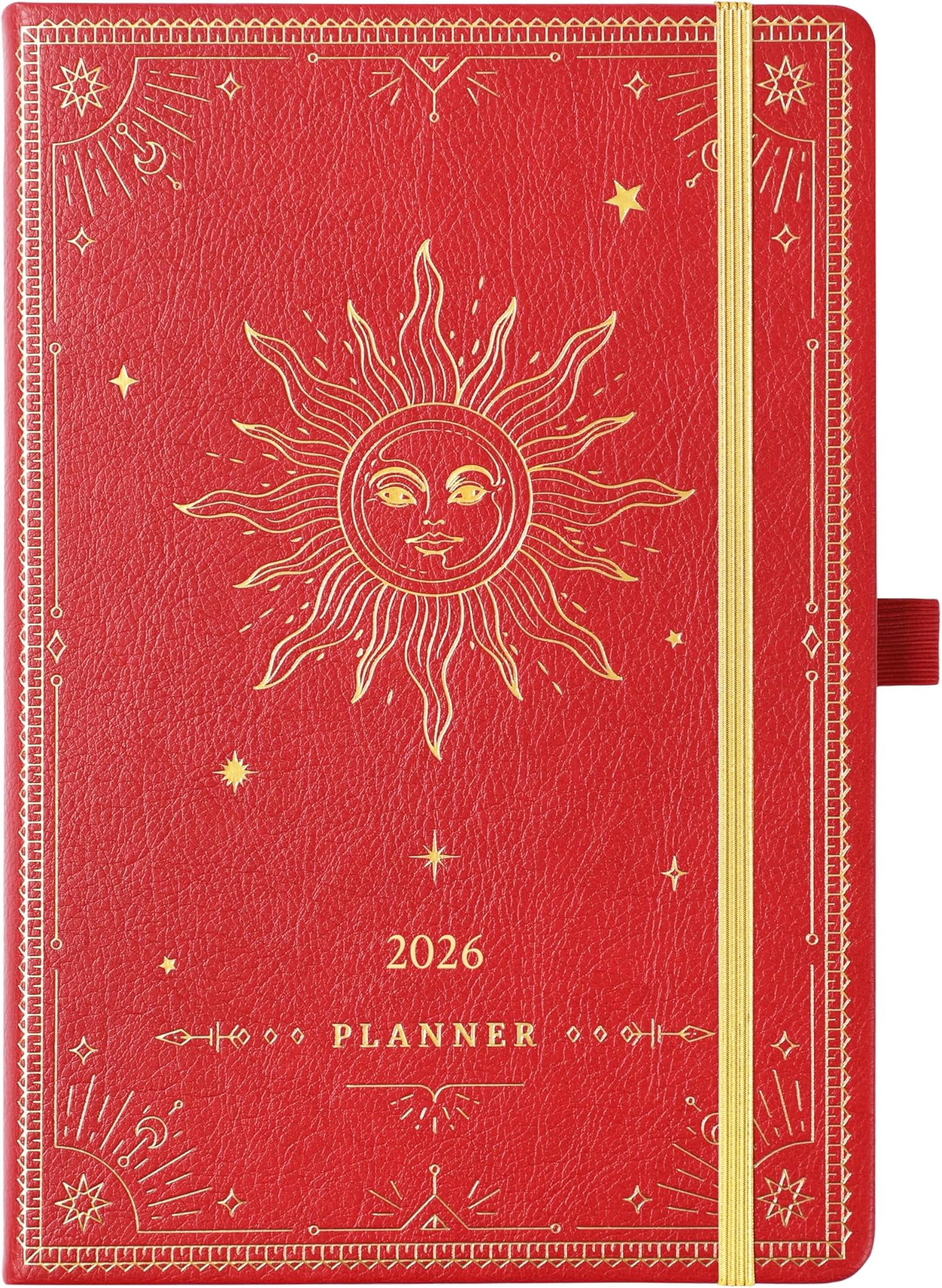2026 Planner - 2026 Weekly Monthly Planner, January 2026 - December 2026, 5.75" .25", Faux ...