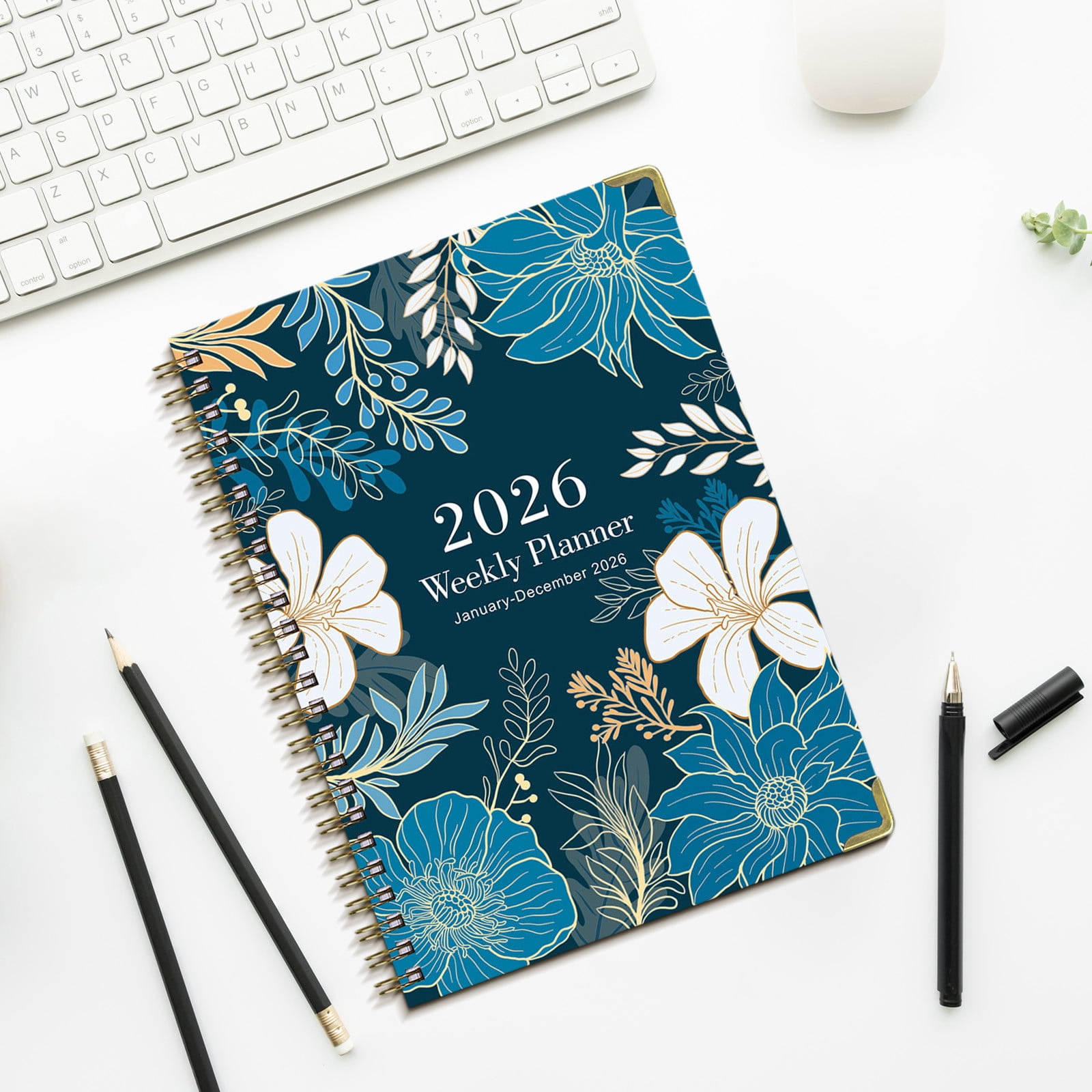 2026 Planner A5 Schedule Notebook with Dividers - Spiral Coil Binding for Office, Home ...