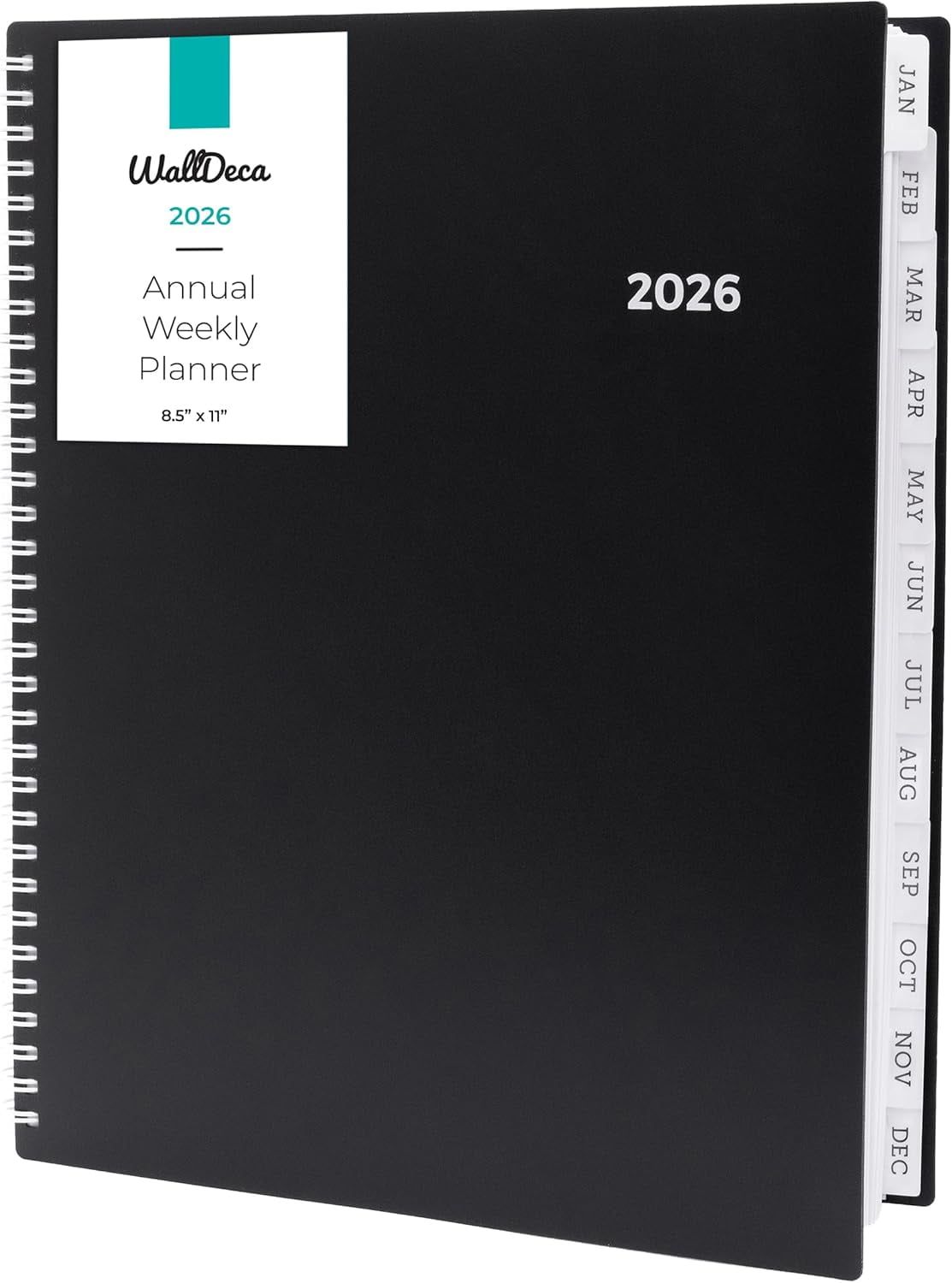 2026 Planner, Agenda Planner With Weekly And Monthly View, Daily Agenda ...