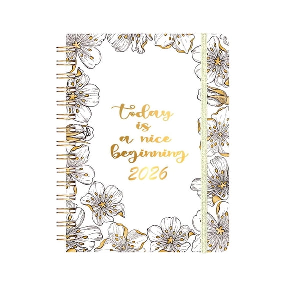 2026 Planner Calendar Notebook, Daily Weekly Monthly Schedule Organizer ...
