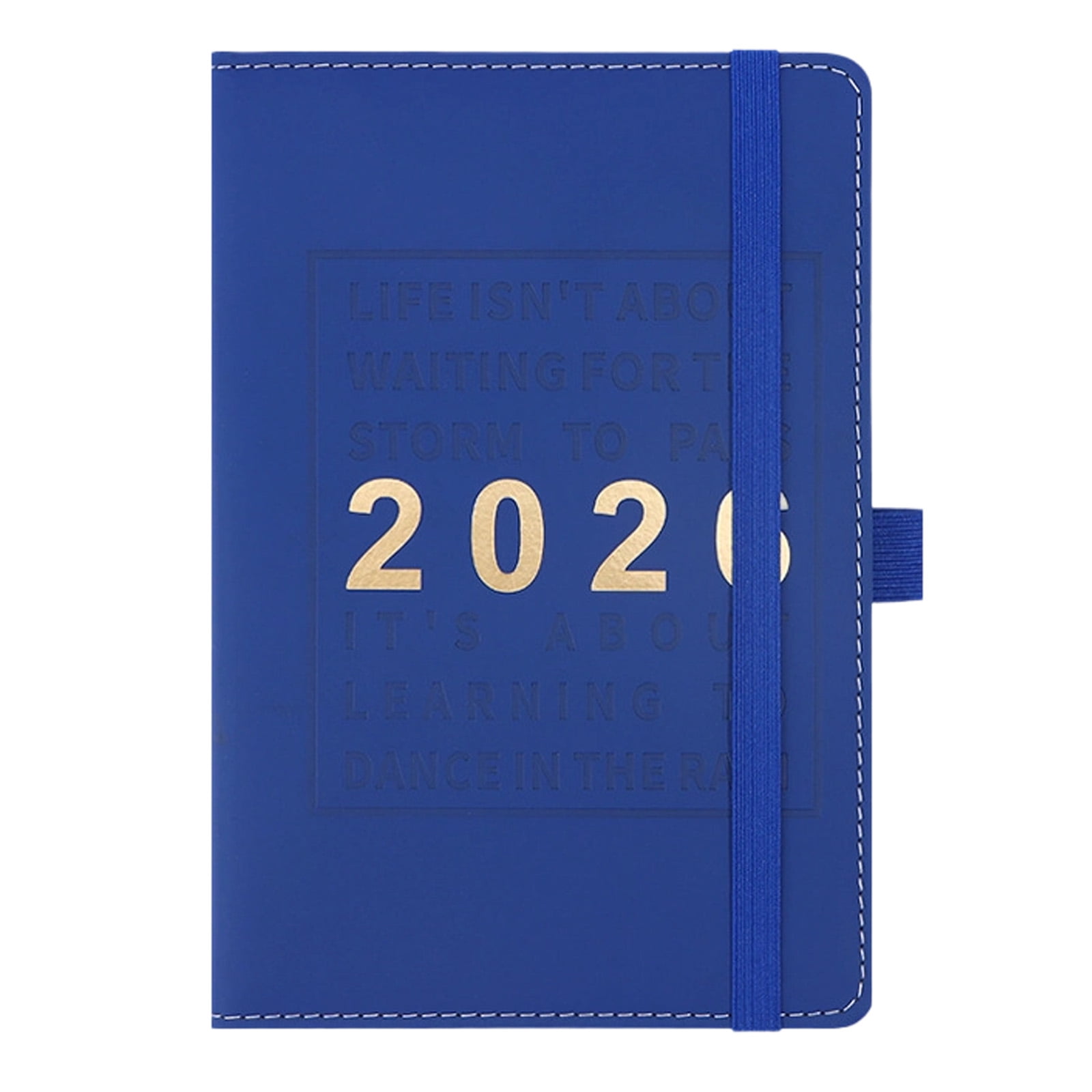 2026 Planner English Edition Daily Calendar A5 Notebook, Blue Cover ...