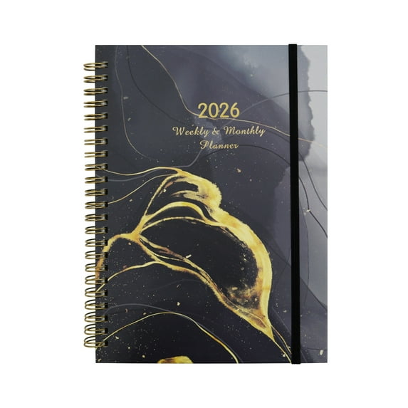 2026 Planner Hard Cover Calendar Planner Schedule Notebook Journaling ...