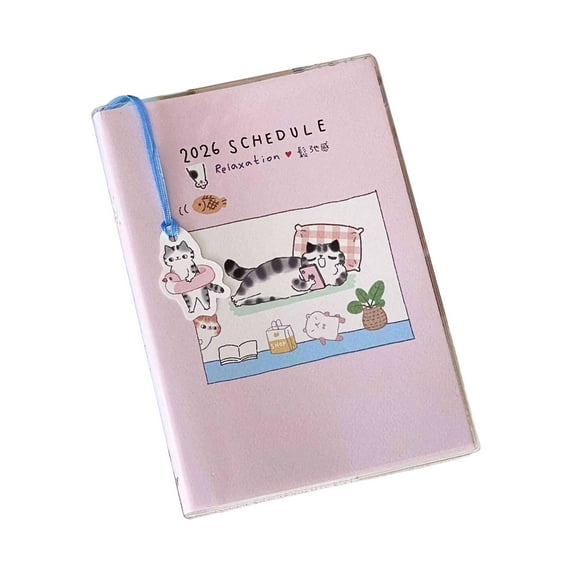 2026 Planner Journal Schedule Notebook Work Planner With Ergonomic ...
