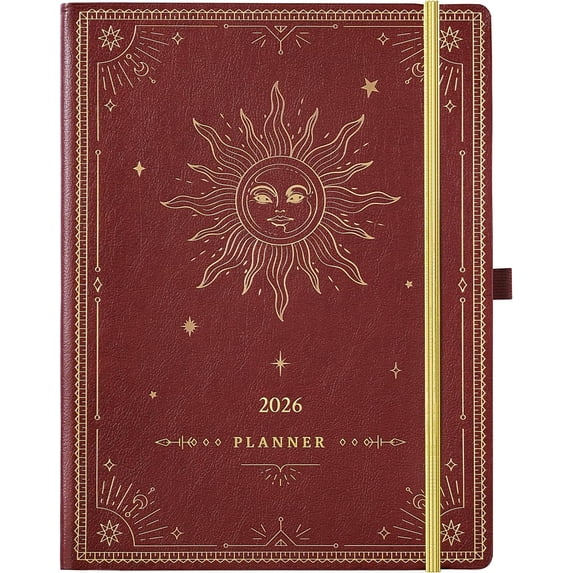 2026 Planner - Planner 2026 Weekly and Monthly, 9" x 11", Jan. 2026 - Dec. 2026, Weekly and ...