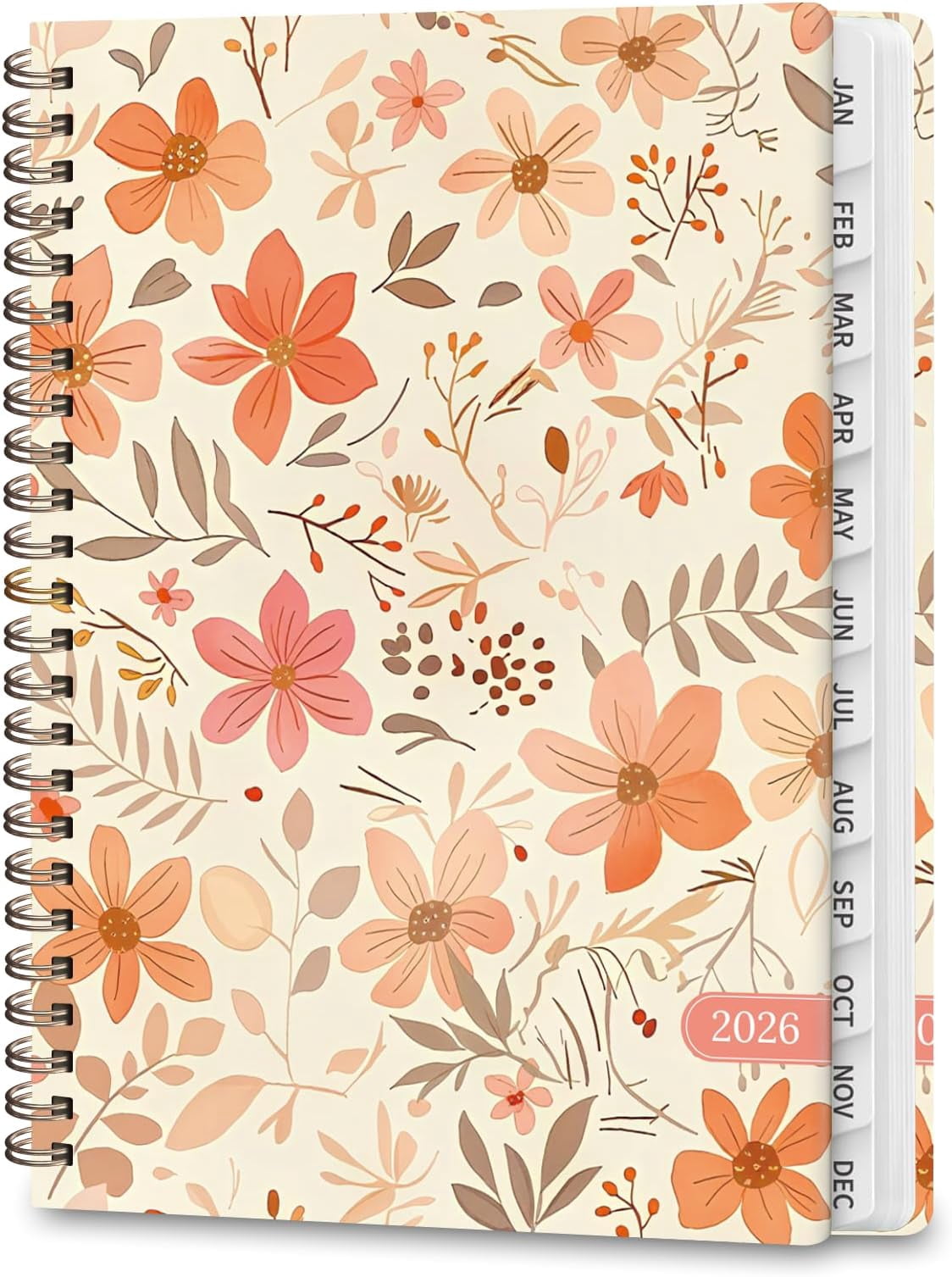 2026 Planner, Weekly and Monthly Calendar Agenda Book, Jan 2026 - Dec ...