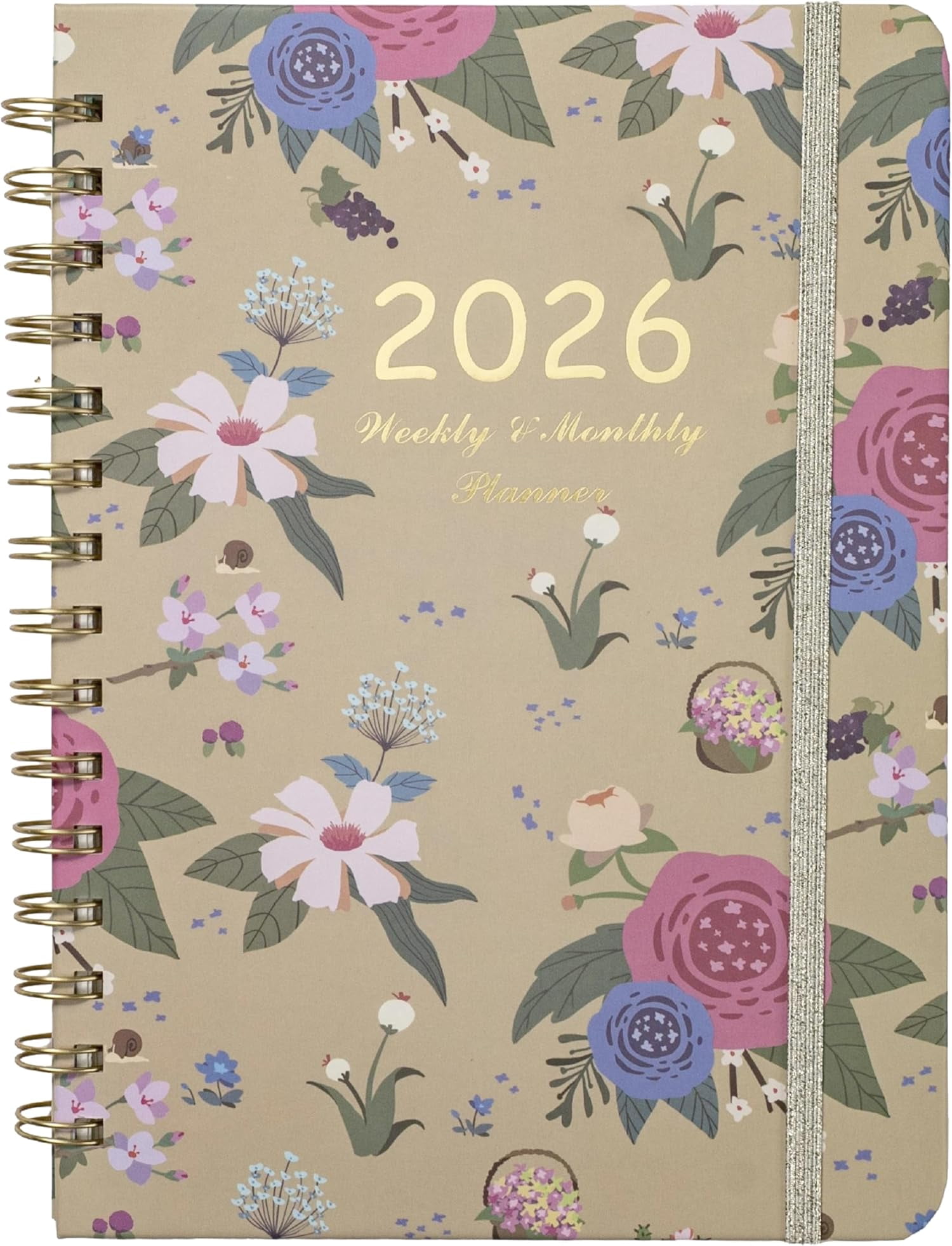 2026 Planner, Weekly and Monthly Calendar Planner for Women, Jan 2026 ...