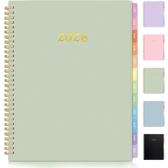 2026 Planner, Weekly & Monthly Planner 2026, Jan. 2026 - Dec. 2026, 8.5 ...