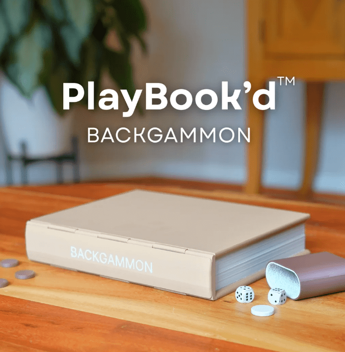 2026 PlayBook'd - Backgammon Game , Playbook Board Game, 3D Printed ...