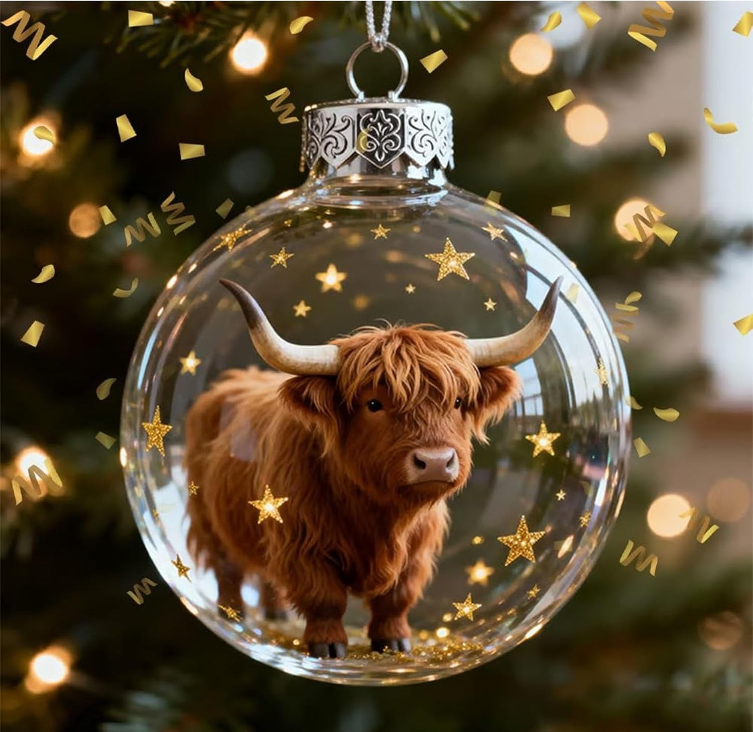 2026 Playful Animal Ball Decorations,Wildlife Wonders Collection ...