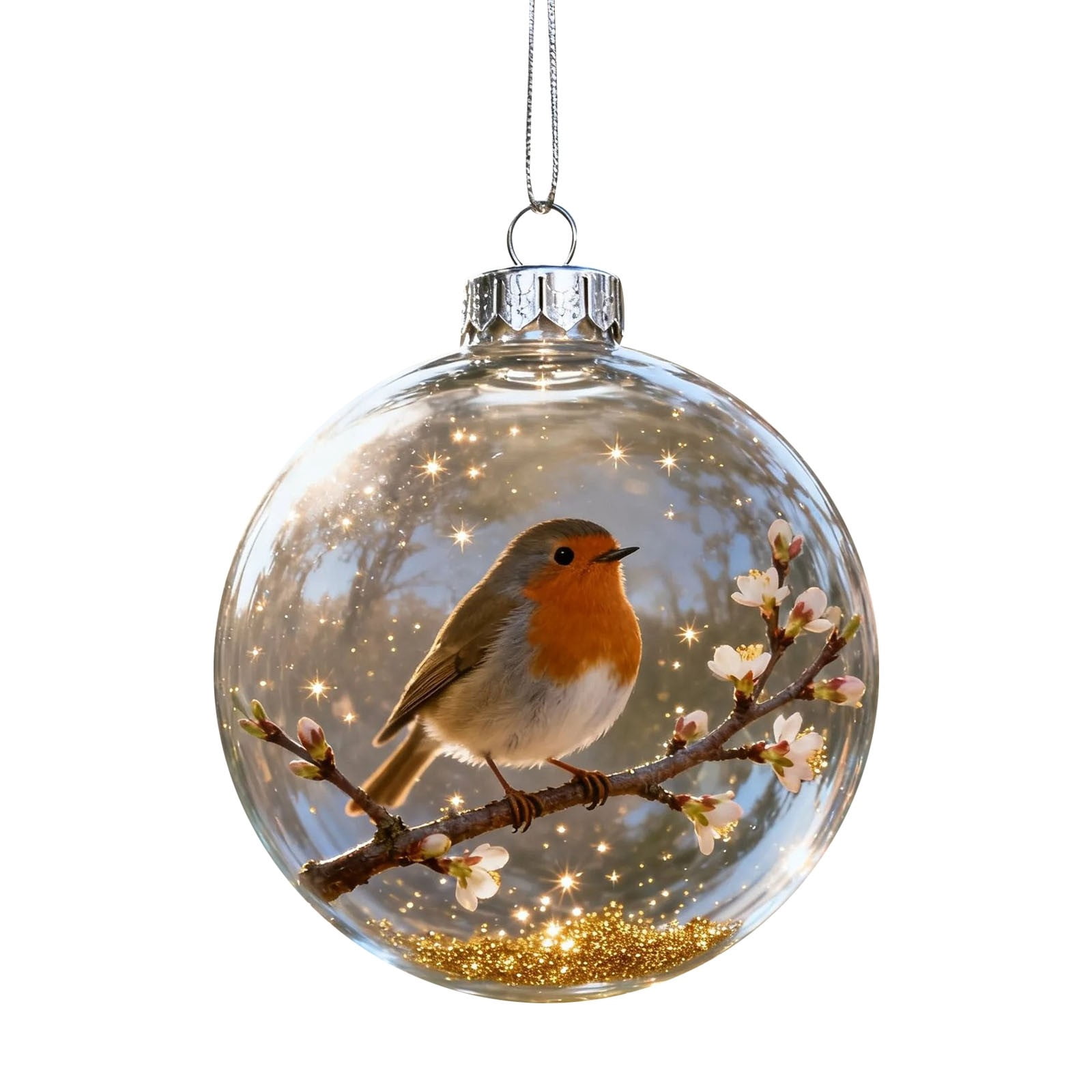 2026 Playful Animal Ornaments, 3D Acrylic Handcrafted Wildlife Wonder ...