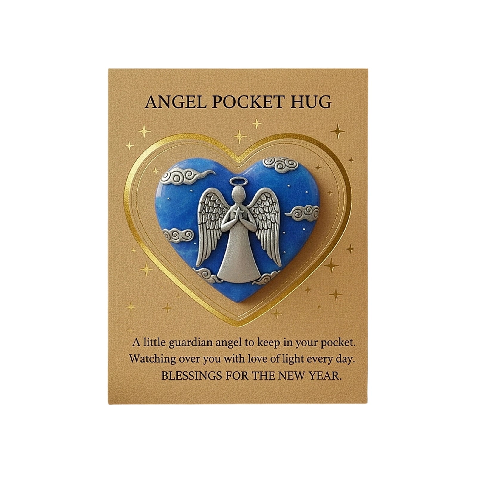 2026 Pocket Hug Keepsake, A Symbol of Hope, Strength & Love, Deep Blue ...
