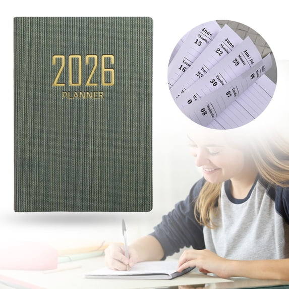 2026 Pocket Planner，Jan.2026 - Dec.2026, Mini Weekly and Monthly ...