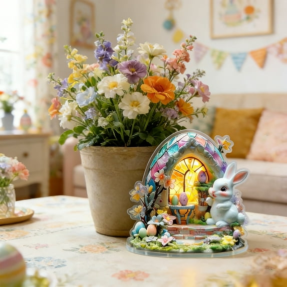 2026 Popular 2D Acrylic Color-Printed Office & Cafe Desktop Ornament ...