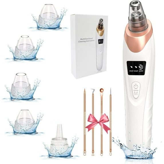 2026 Pore Vacuum,USB Rechargeable Blackhead Remover Vacuum,3 Levels ...
