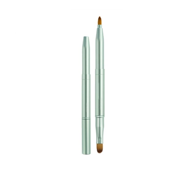 2026 Portable Cover Metal Retractable Double-ended Lip Brush Concealer ...