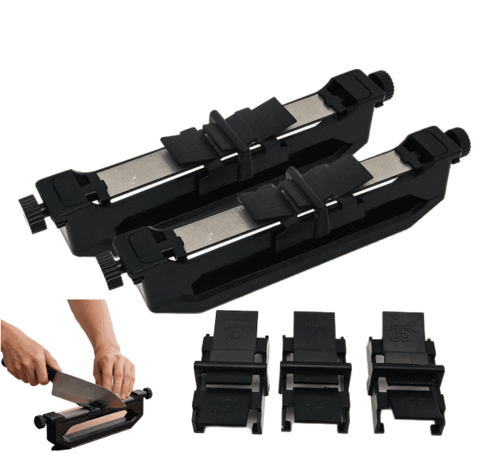 2026 Portable Knife Sharpener with 15°/17°/25° Adjustable Angles ...