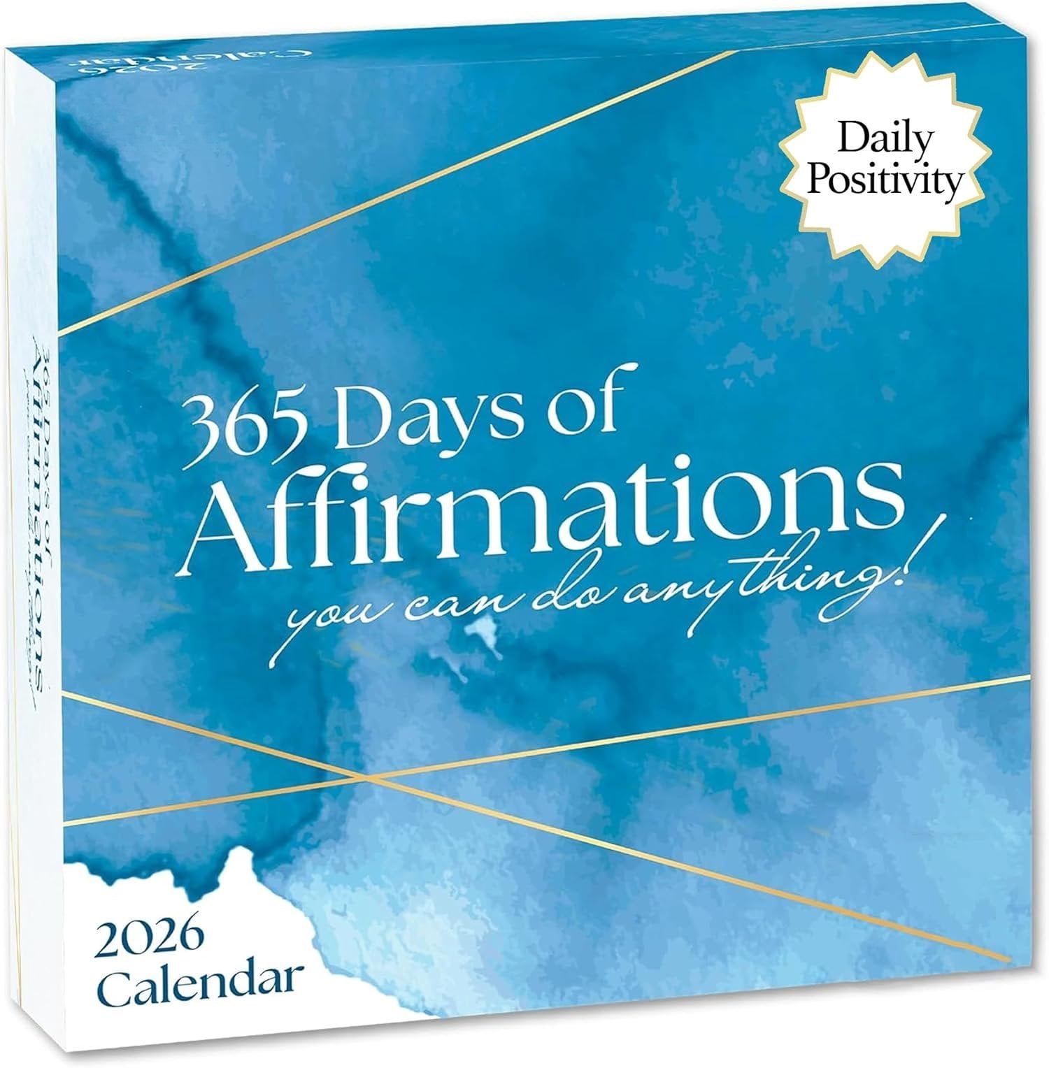 2026 Positive Affirmations Daily Desktop Calendar | 365 Days Of ...