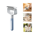 2026 Premium! Spray Pet Double Dematting Comb, 2 in 1 Deshedding and ...