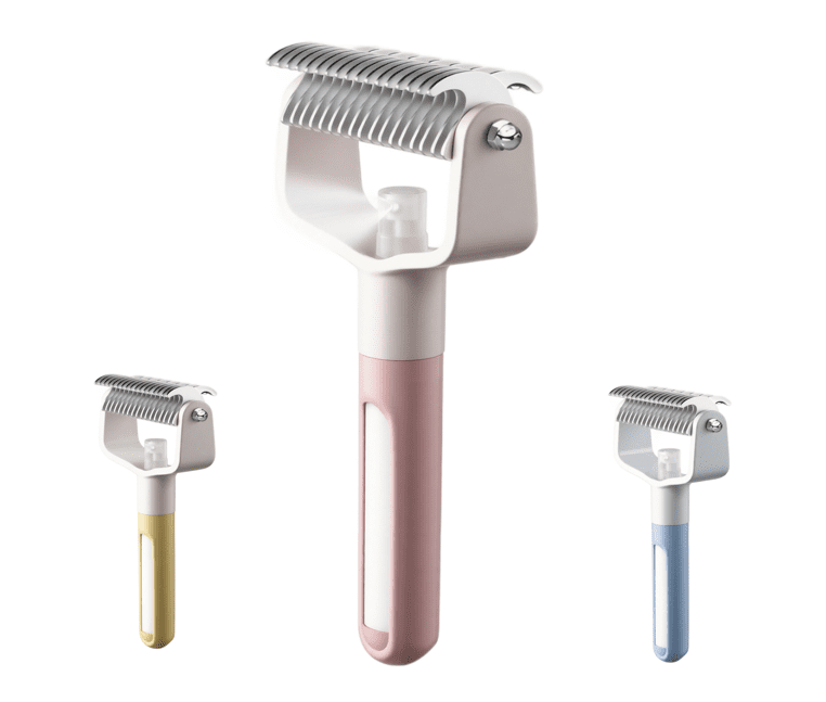 2026 Premium! Spray Pet Double Dematting Comb, Dual Sided Pet Grooming ...
