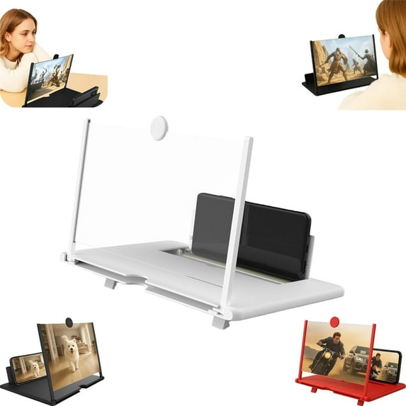 2026 Pull-Out Phone Screen Magnifier Stand with Adjustable Angles for ...