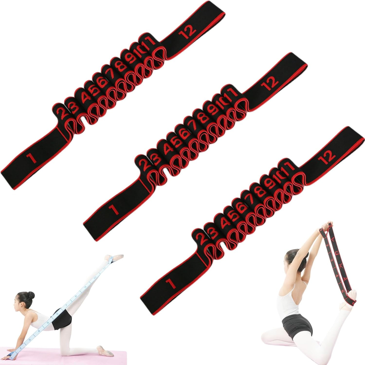 2026 Puller Exercise,Adjustable Fitness Resistance Band,Number Stretch ...