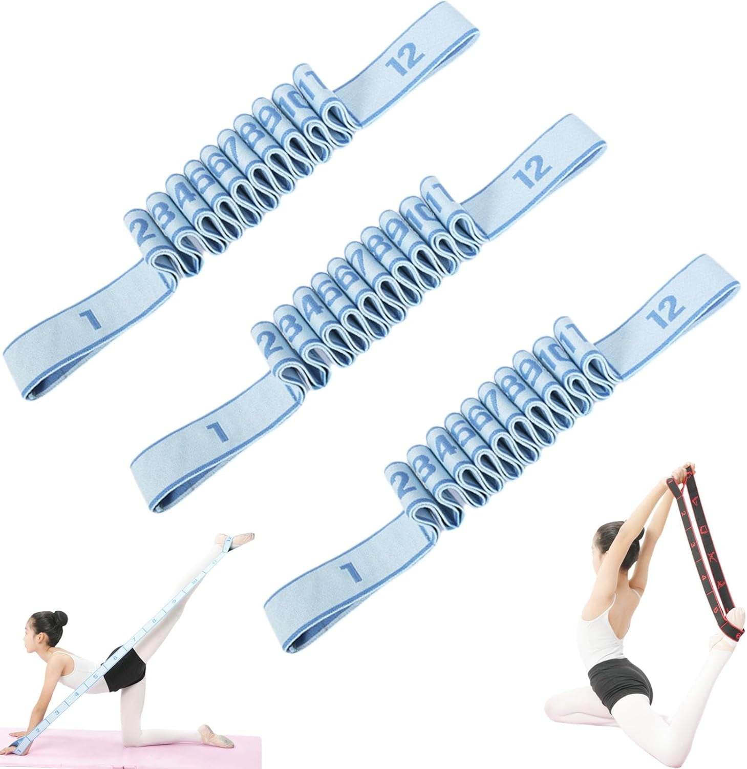 2026 Puller Exercise,Adjustable Fitness Resistance Band,Number Stretch ...