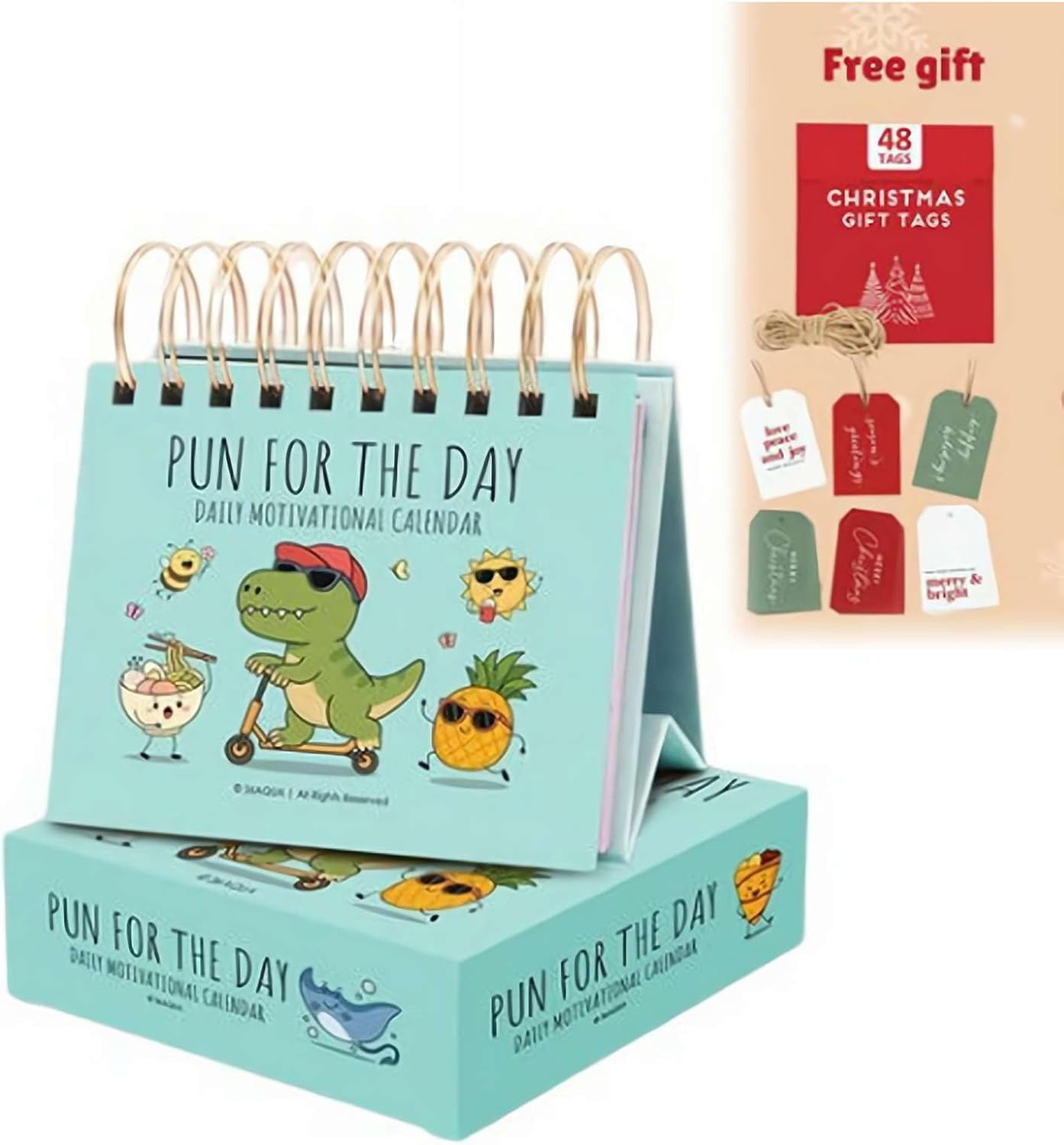 2026 Punny Motivational Desk Calendar, Daily Tear-off Pun Of The Day ...